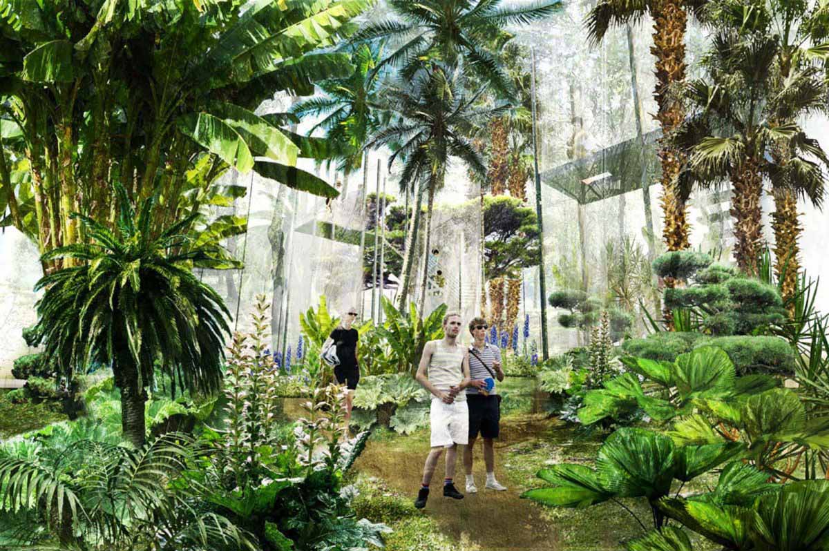 Wuhan / The forest tissue garden - Atelier EEM