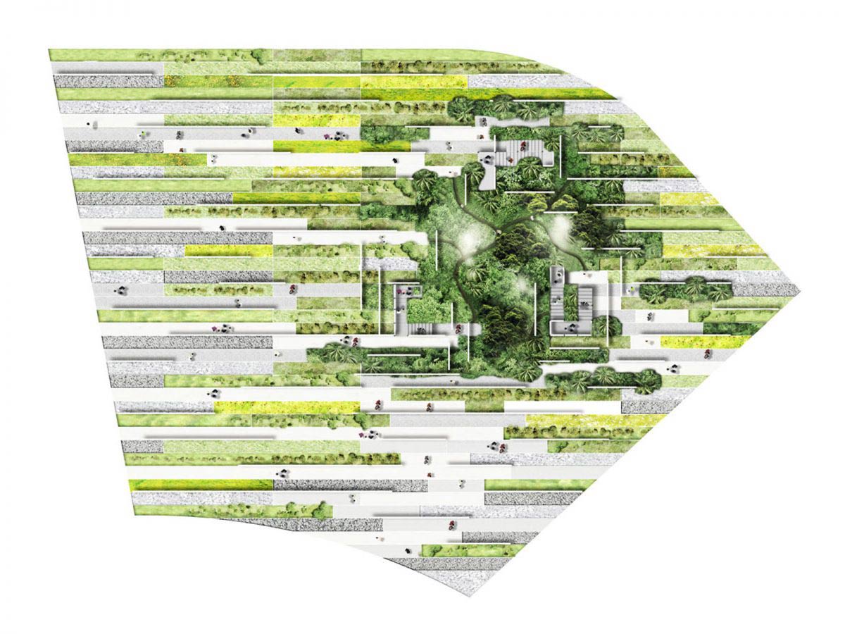Wuhan / The forest tissue garden - Atelier EEM